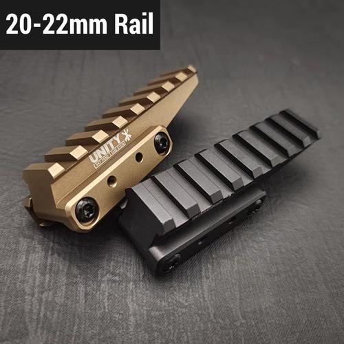 Jual Unity Rail Riser Optic Style Fast Riser Scope Red Dot Mount 20-22 ...