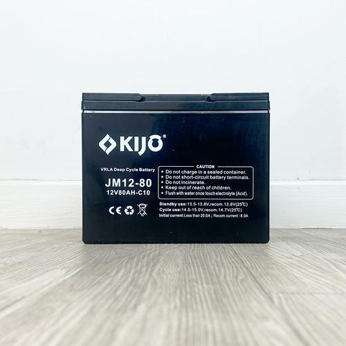 Jual Battery Aki Baterai Kijo Deepcycle VRLA GEL 12V 80AH JDG12-80 ...