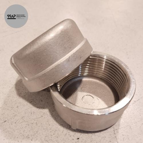 Jual End Cap / Dop Stainless SS304 Class 150 Drat 4" ( inch ) - Jakarta ...