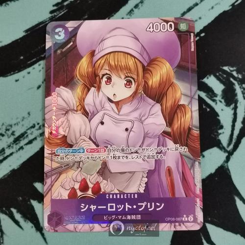 Promo ONE PIECE TCG / Kartu | Charlotte Pudding OP08-067 P-R Parallel | JP - Kab. Bandung ...