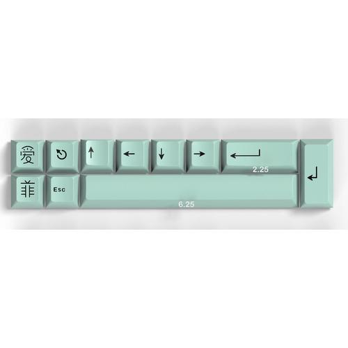 Jual Doubleshot Accent Cherry Profile Keycaps Escape Arrow Keys Enter ...