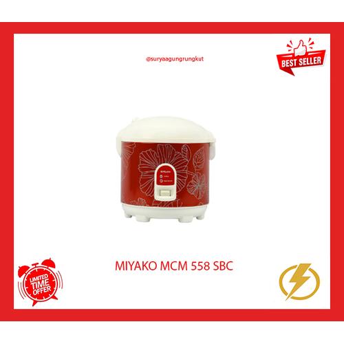 Promo MAGIC COM MIYAKO 2 LITER 395 WATT - MCM 558 SBC - Kota Surabaya ...