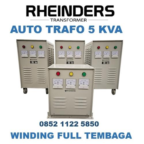 Jual Auto Trafo / step down trafo Rheinders 5 KVA/ trafo 5000 VA ...