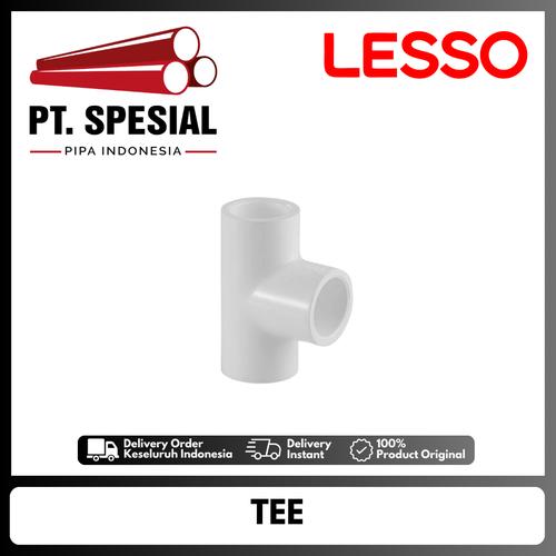 Jual Tee Conduit DN20-DN40 Lesso / Sambungan T / Tee / Conduit Tee ...