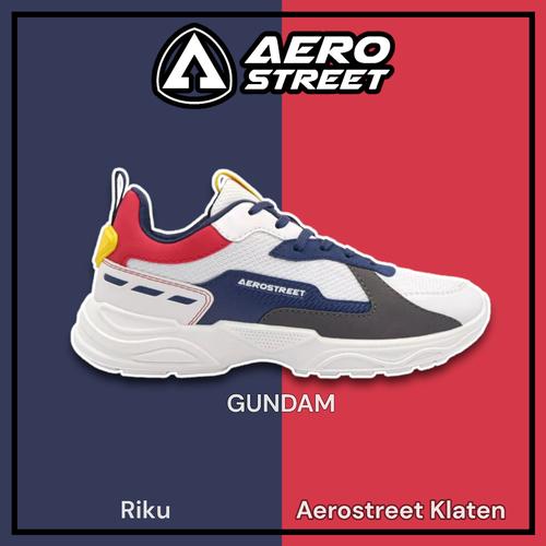 Jual Aerostreet 40-44 Riku Gundam - Sepatu Sneakers Kasual - 42 - Kab ...