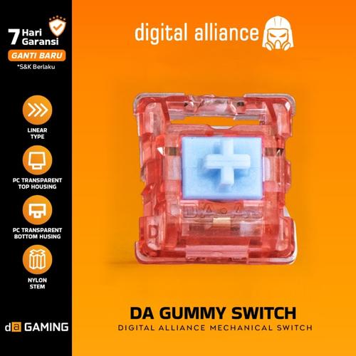 Jual Digital Alliance DA x AJAZZ Gummy 3 Pin Plate Mount 50g Linear ...