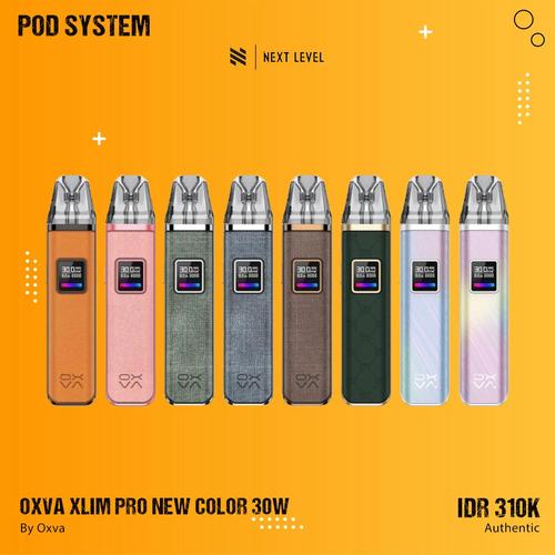 Promo Oxva Xlim Pro New Color 30W 1000mAh Pod Kit by Oxva / Oxva Slim ...