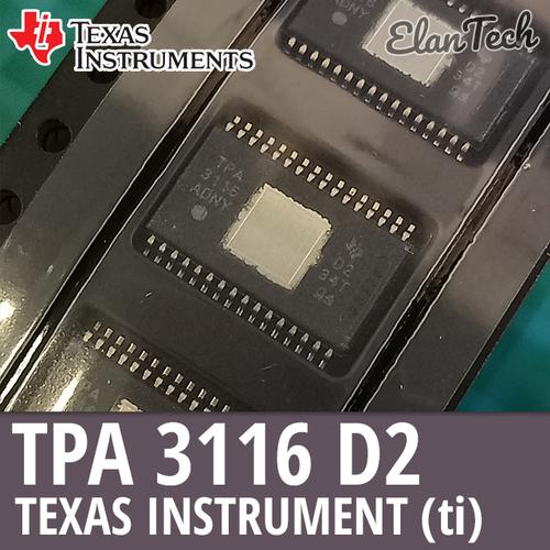 Jual IC TPA3116 Original Texas Instruments TI 50W Stereo HTSSOP-32 Audio Amplifier TPA3116D2 ...