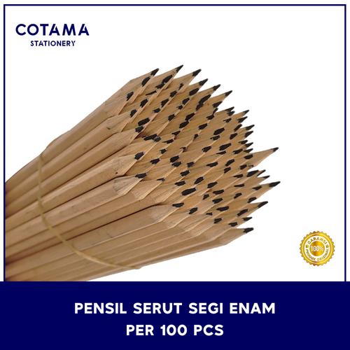 Jual Pensil Hotel Segi Enam Polos Serut Murah - 100 pcs - Jakarta Barat ...