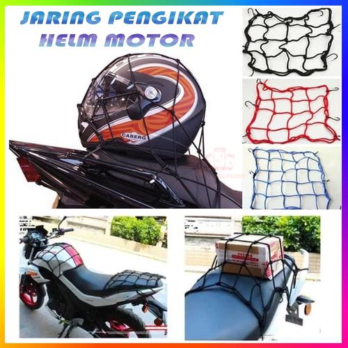Jual Jaring Motor Tali Pengikat Barang di Motor Jaring Helm Motor ...