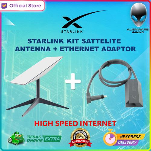 Promo STARLINK Standard Internet Kit Satellite Antenna & WiFi Router ...