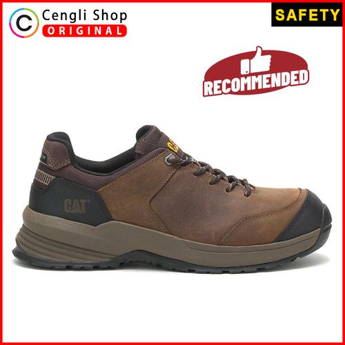 Promo CATERPILLAR SEPATU SNEAKER SAFETY PRIA ORIGINAL LEATHER ASLI ORI ...