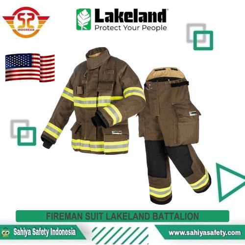 Jual FIREMAN SUIT LAKELAND BATTALION / Jaket And Trouser Lakeland NFPA ...