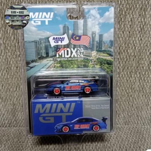 Jual mini gt nissan silvia 15 top secret mdx 2024 malaysia diecast expo ...