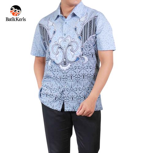 Promo Batik Keris Hem Slimfit Lengan Pendek Keris Sesaji 064S7KLFSBE ...