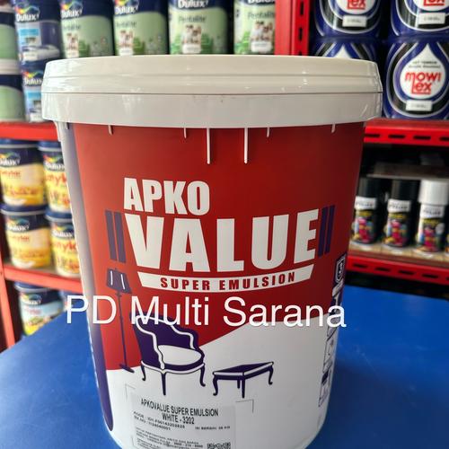 Jual ASIAN PAINT APKO VALUE CAT INTERIOR PUTIH 25 KG - GOJEK - Jakarta ...