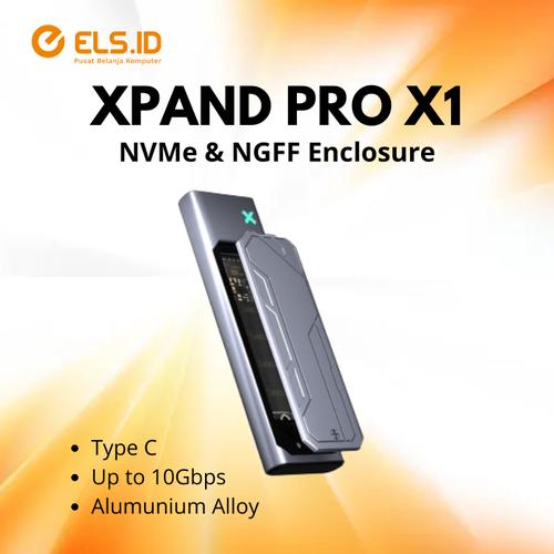 Jual NODX Xpand Pro X1 Dual Protocol SSD NVMe & NGFF SATA Enclosure - Kota Yogyakarta - ELS ...