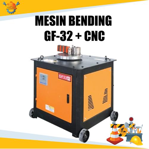 Jual MESIN BENDING BESI GF 32 MM CNC / MESIN PEMBENGKOK BESI 32MM / BAR ...