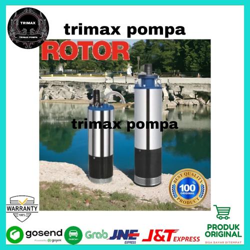 Jual Pompa Celup Tambang Emas Rotor QXN 10/5-5.5 5,5KW Submersible Pump ...
