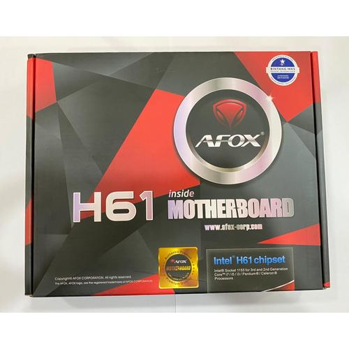 Jual motherboard Afox intel H61 chipset LGA 1155 Original - Kota ...