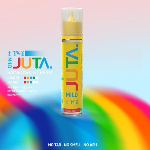Jual Juta Juice 60ML Mild Rainbow Ice Cream 1% Salt 60ML 10MG RSR ...