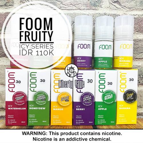 Jual FOOM FRUITY ICY SALT SERIES 30MG 30ML - Icy Apple - Kota Semarang ...