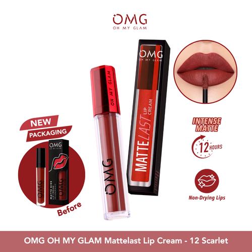 Jual OMG Oh My Glam Matte Kiss Lip Cream 3,5gr / Lipcream OMG ...
