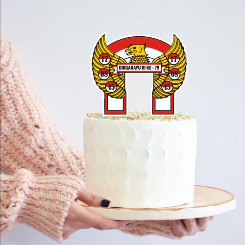 Jual Gapura Kemerdekaan 17 Agustus Topper Cake / Hiasan Kue / Tumpeng ...