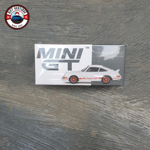 Jual Mini GT MiniGT MGT 612 Porsche 911 Carrera RS 2.7 GP White Red ...