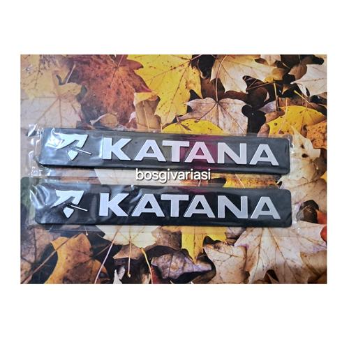 Jual emblem suzuki katana / emblem tulisan katana jimny - 2pcs - Jakarta Barat - BOSGI_VARIASI ...