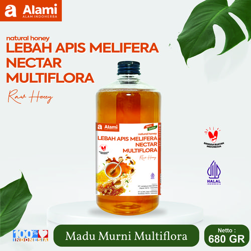 Jual ALAMI MADU MURNI LEBAH APIS MELIFERA 680 GR MADU ASLI MURNI ASLI ...