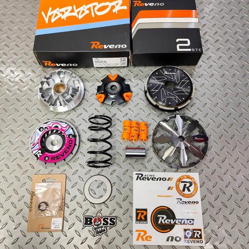 Promo Full Kit CVT REVENO Clutch Variator Flywheel Vespa GTS 150 Iget ...