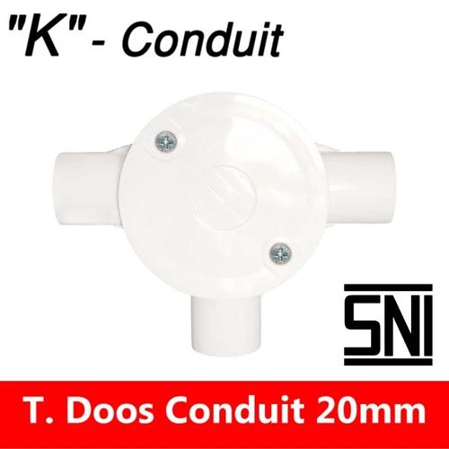 Jual T Doos / T Dus / T Dos / Tdus / Tdos Cabang 3 20mm merek "K ...
