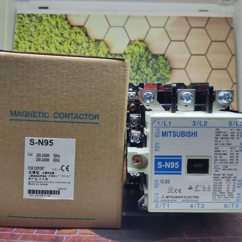 Jual kontaktor mitsubishi s-n95 sn95 sn-95 Contactor MITSUBISHI SN 95 ...