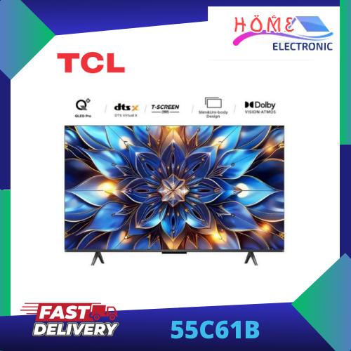 Jual TCL 55C61B Qled Pro 4K UHD Smart Google digital Tv Dolby Vision ...