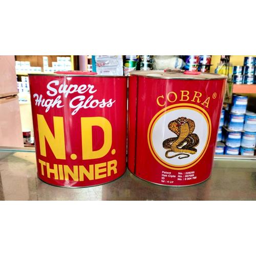 Jual Thinner Cobra Merah ND Super 4,8 Lt - Jakarta Barat - TOKO CAT UD ...