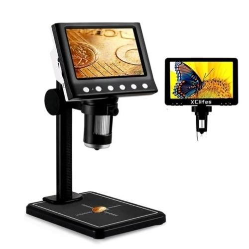 Jual Digital Microscope / Mikroskop Type-DM7 1000X LCD 4.3" Inch ...