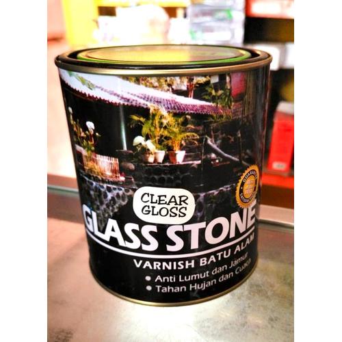Jual Cat Varnish Batu Alam Glass Stone 1 Kg - Jakarta Barat - TOKO CAT ...
