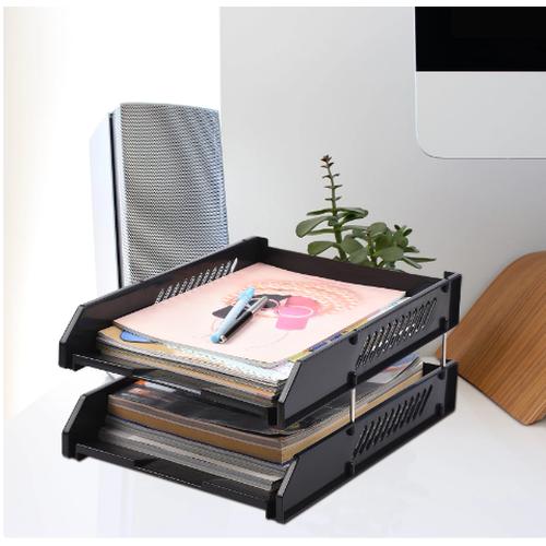 Jual Rack Rakk Rak Susun Tingkat Holder Tempat Kertas File Dokumen ...