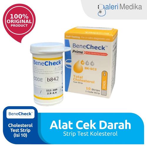 Jual Benecheck Prime Strip Cholesterol / Benecheck Prime Strip ...