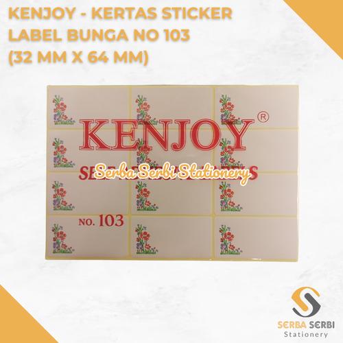Jual GROSIR (1 PAK ISI 7 LEMBAR) KENJOY - KERTAS STICKER / STIKER LABEL ...