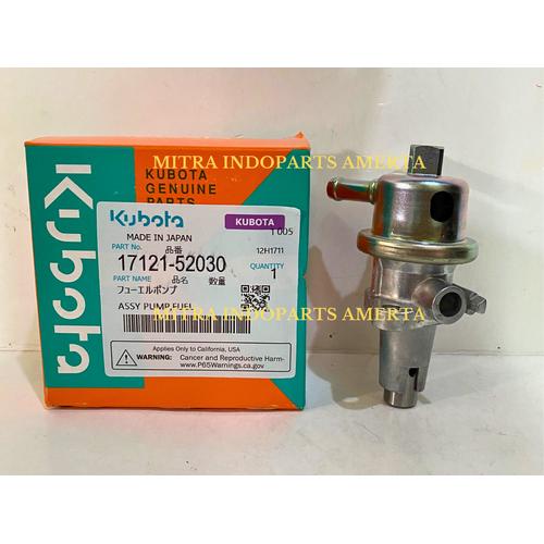 Promo ASSY FUEL PUMP/POMPA SOLAR V2403 KUBOTA (17121-52030) GENUINE ...