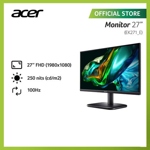 Promo ACER MONITOR EK271_E 27 INCH FHD IPS 100Hz 1ms Cicil 0% 3x ...