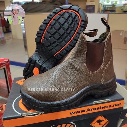 Jual Safety Shoes Krusher Nevada Hitam dan Coklat 100% Original ...