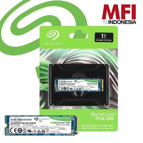 Jual Nvme Seagate Barracuda 1TB PCIe Gen4 x4 - Ssd m2 Nvme 1 TB 2280 ...