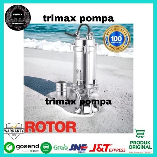 Jual Pompa Air Rotor Stainless WQF54-14-4 / 3Phase Submersible Pump ...
