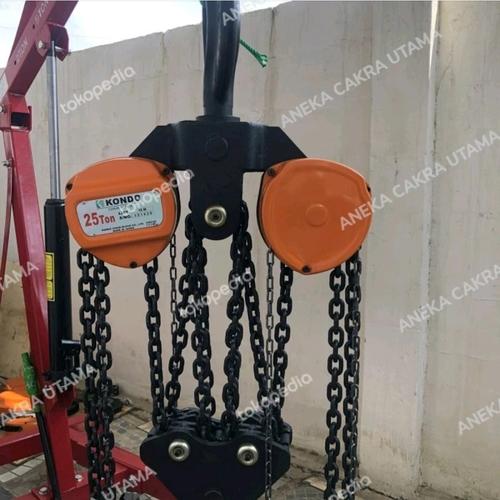 Jual Chain Block 25 Ton x 6 Meter KONDO Made In Japan - Jakarta Utara ...