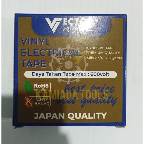 Jual Isolasi Kabel VECTOR/Electrical Tape/Lakban Kabel - Kota Pekanbaru ...