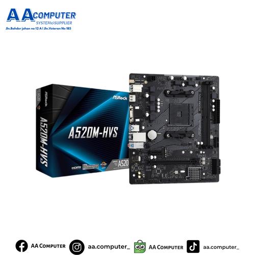 Jual Motherboard Asrock A520M-HVS - Kota Bukittinggi - AA Computer ...