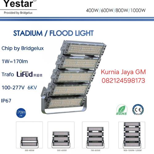 Jual YESTAR Lampu Stadium LED 400w 600w 800w 1000w Flood Light SMD LED ...